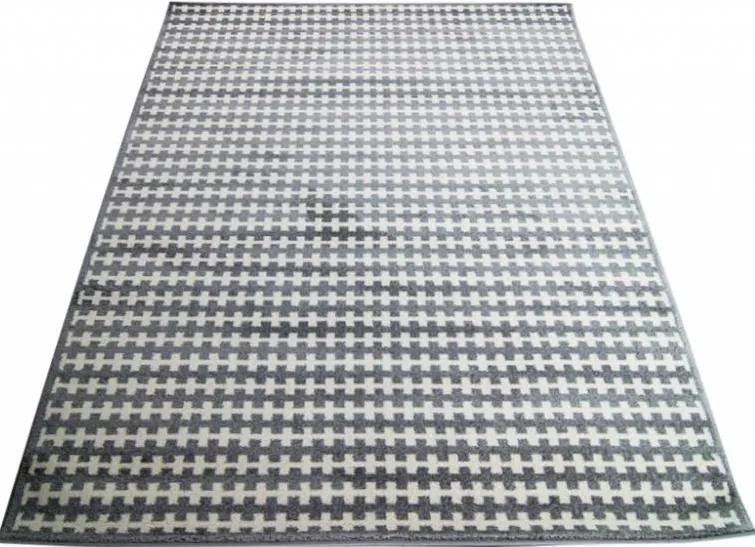 Moderní koberec Maroko 1 / šedá - 120 x 170 cm