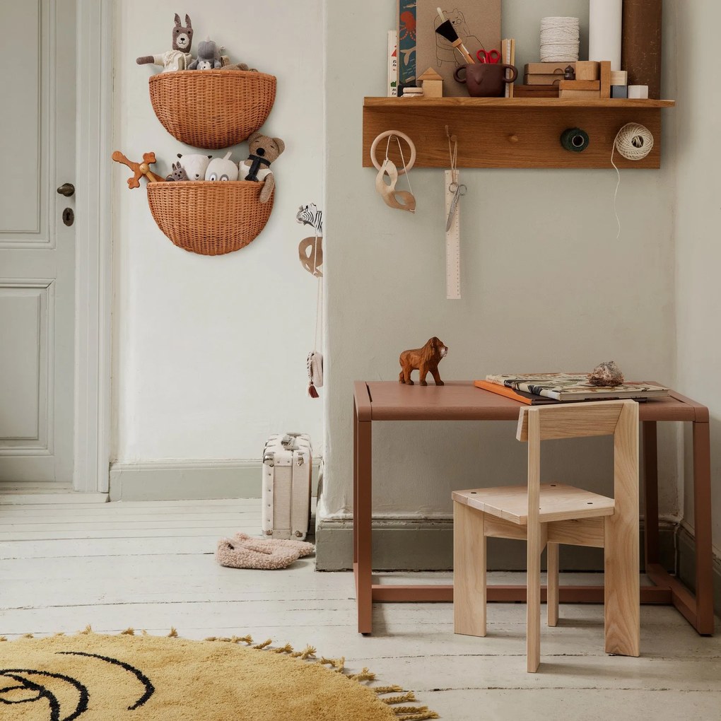 FERM LIVING Stůl Little Architect, Rose