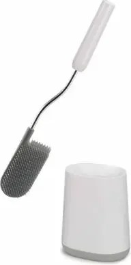 Joseph Joseph WC štětka silikonová flex bílo-šedá