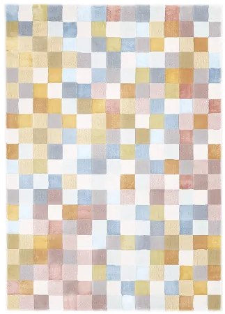 Koberce Breno Kusový koberec BLOOM 466 116/AK991, Vícebarevné, 120 x 170 cm
