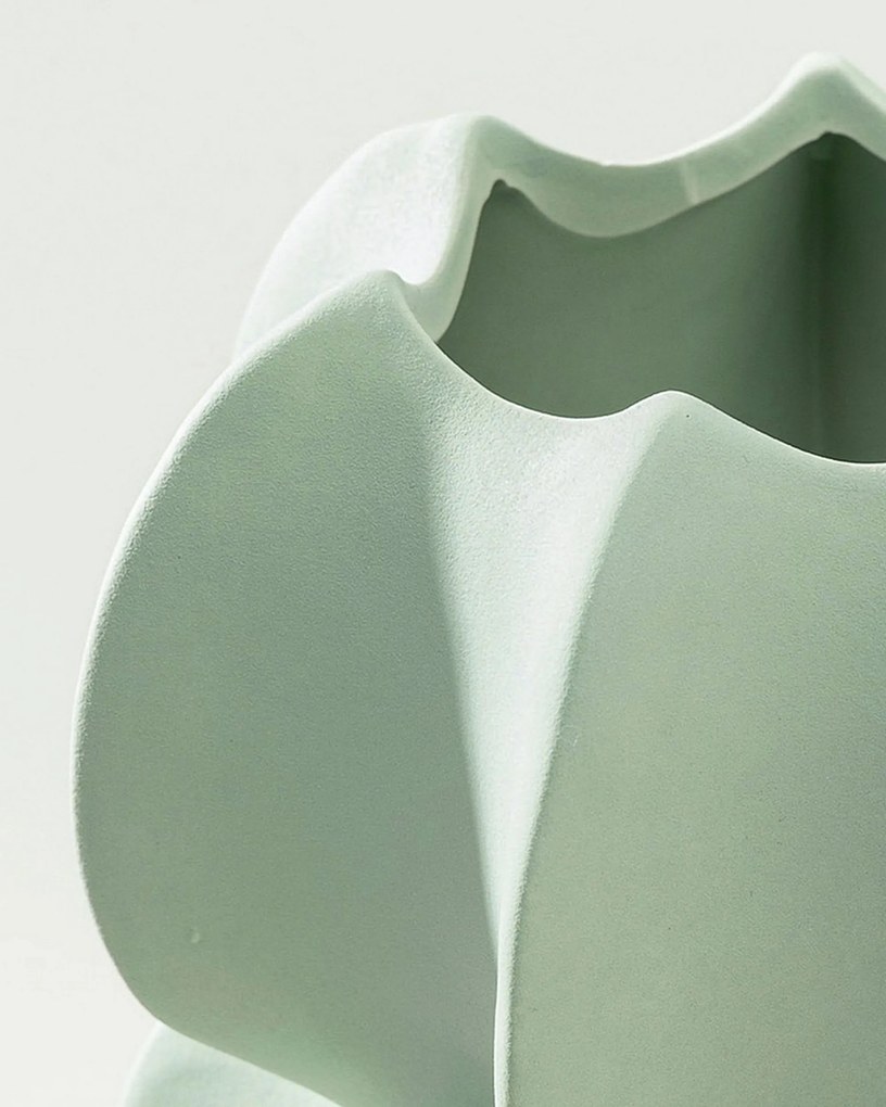 Vase Nuvia green 20x21 cm