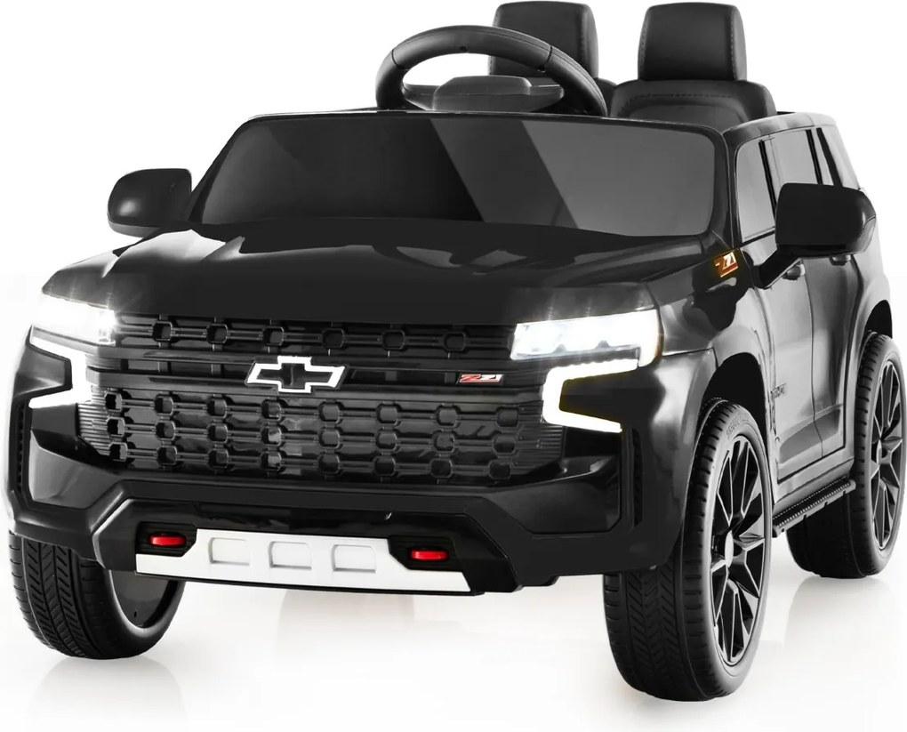 Costway Dětské elektrické auto Chevrolet s 2,4 G dálkovým ovládáním a – černý