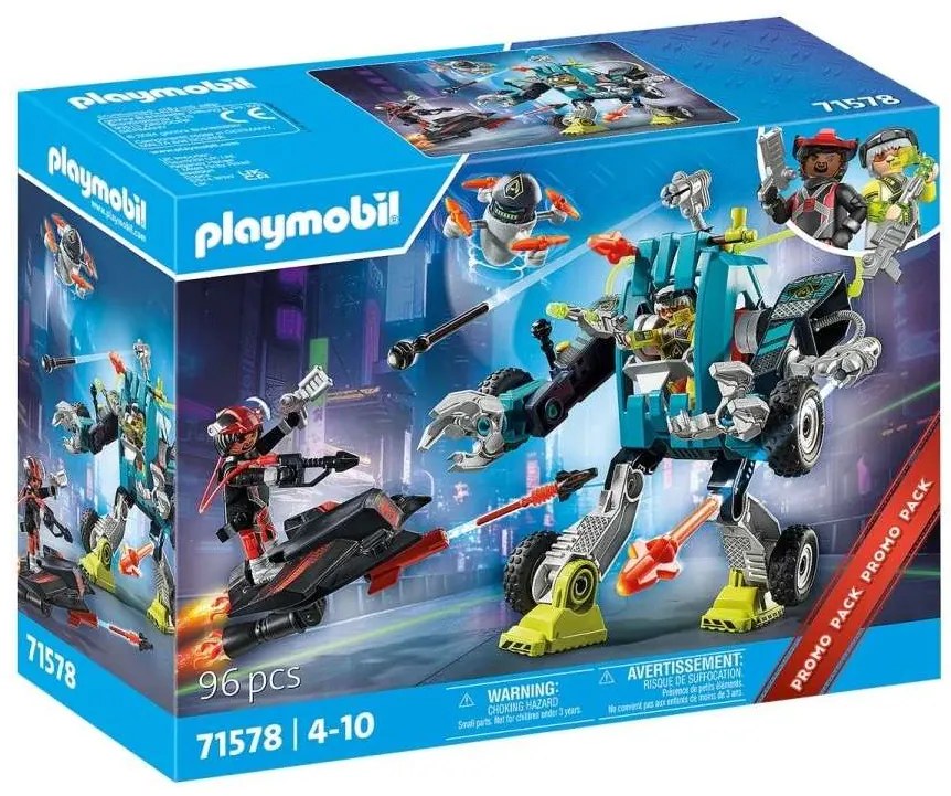 Stavebnice playmobil 71578 robot vs. kluzák