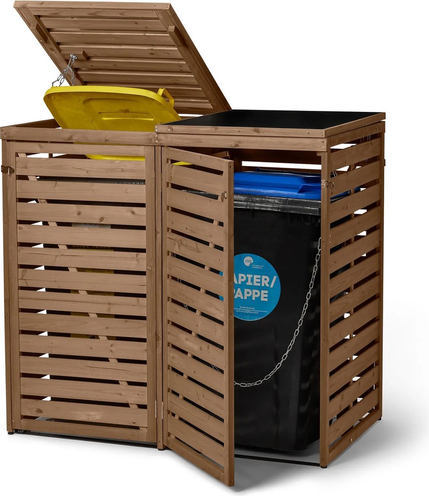 Tchibo - Box na 2 popelnice s různými možnostmi instalace, 2x 240 l
