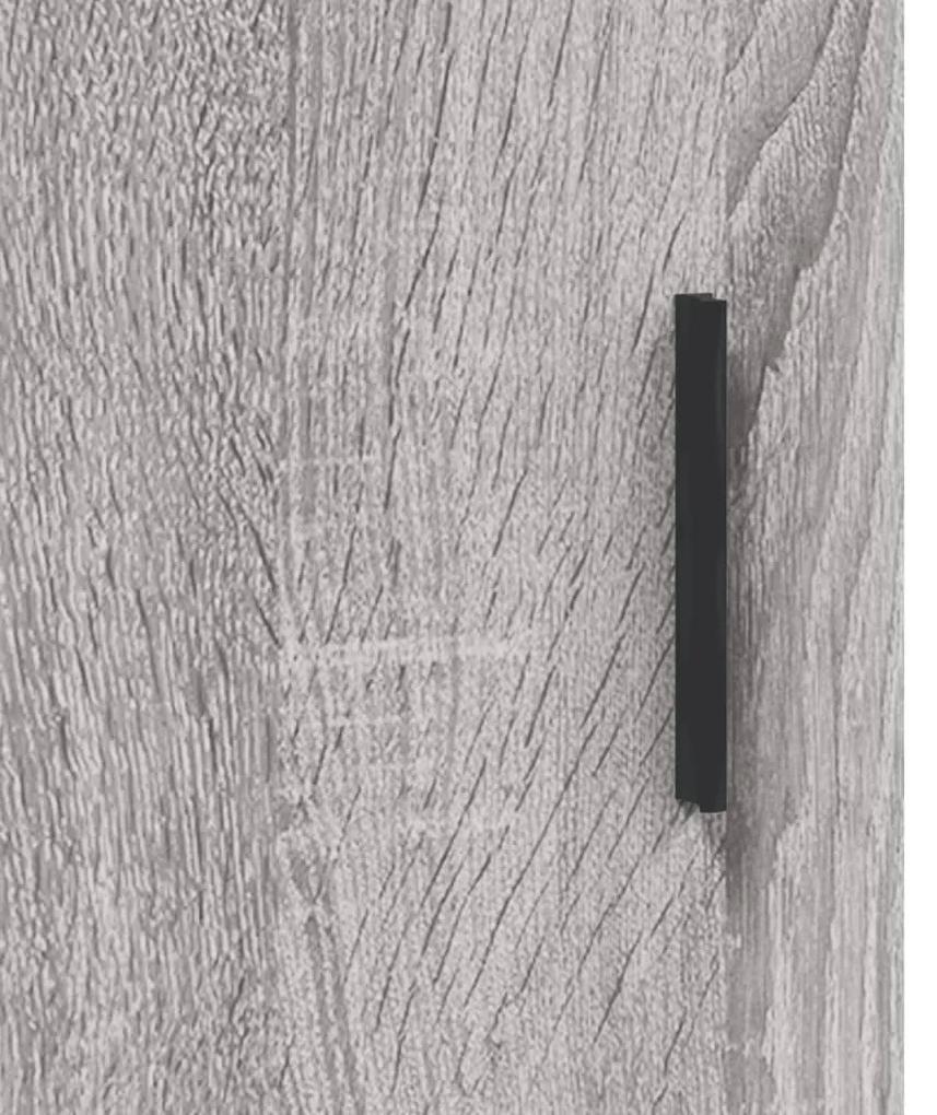 Skříň highboard šedá sonoma 34,5 x 34 x 180 cm kompozitní dřevo,  3200215