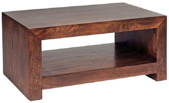Furniture-nabytek - Masivní konferenční stolek 100x45x45cm - Dundu