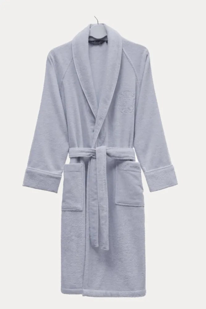 Modalový unisex župan DELUXE Světle béžová XXL