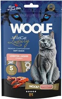 WOOLF Snack WOOLF WildCat Cream Luxury Lobster&Squid 5x14g