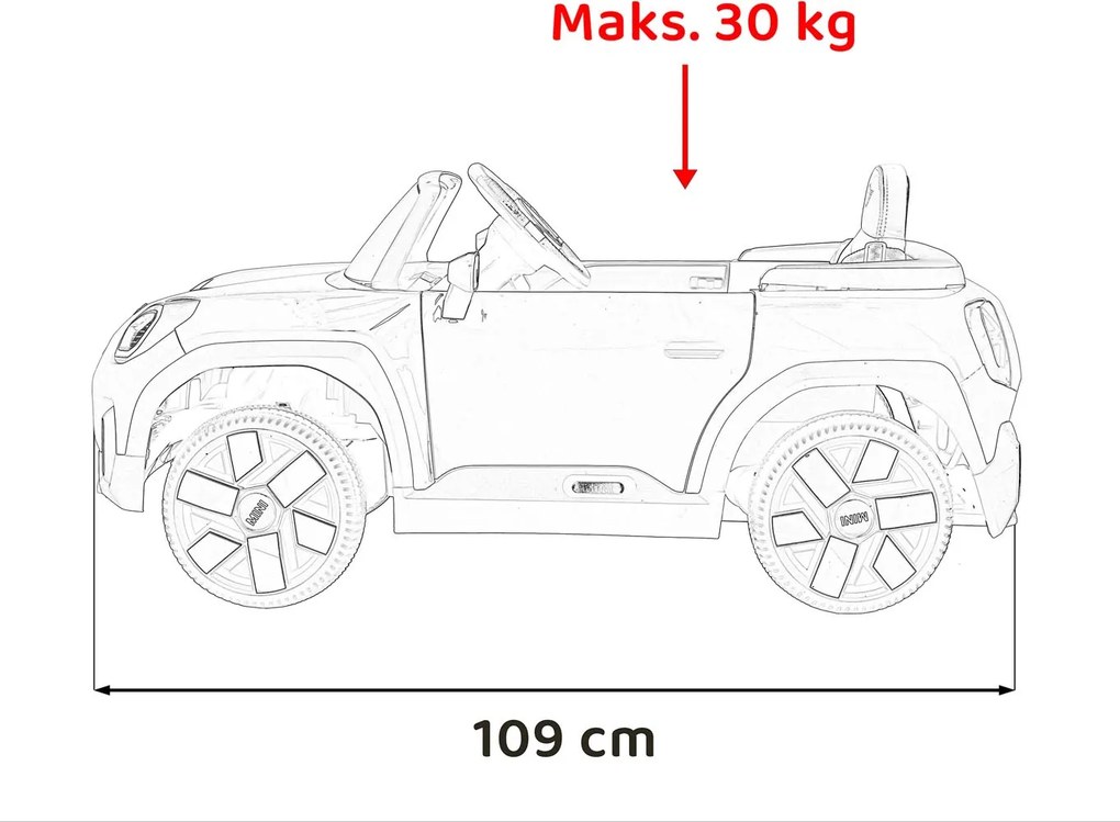 Ramiz Dětské autíčko Mini Concept Aceman, modré
