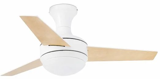 Stropní ventilátor se světlem Faro MINI UFO 33454 bílá/javor + záruka 3 roky ZDARMA