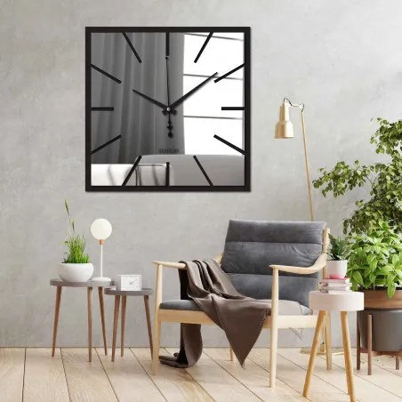 Moderní zrcadlové nástěnné hodiny | Luxusní doplněk | SENTOP X0100