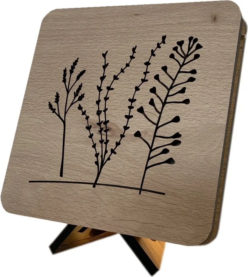 Li-Go "Kokoška" lampa 19x19 cm provedení povrchu: dub světlý