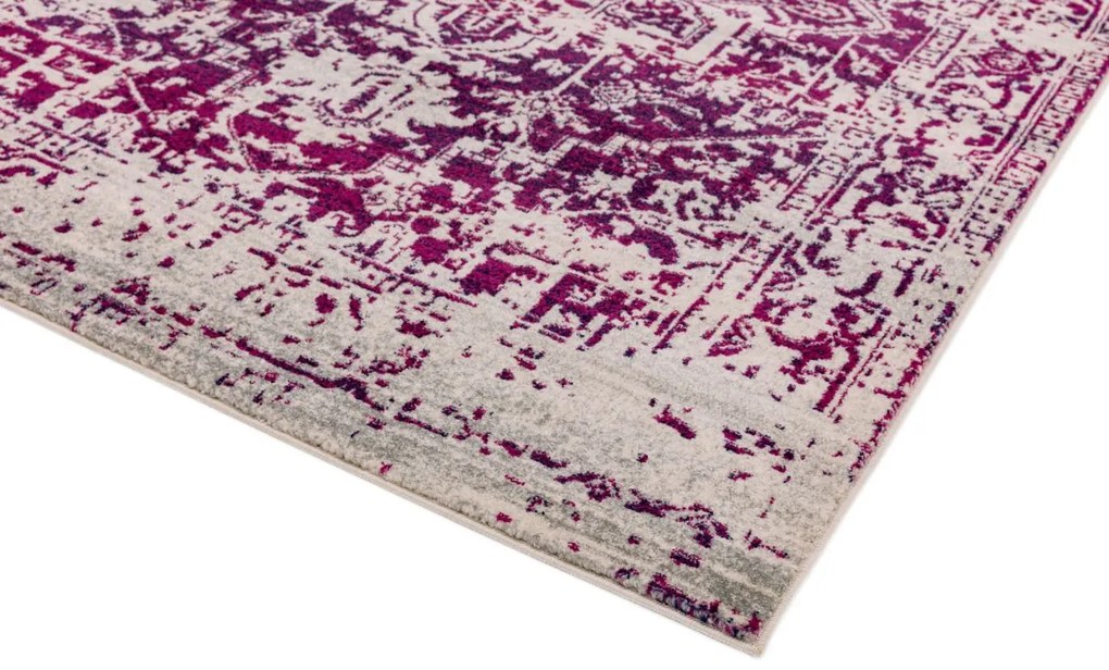 Růžový koberec Dinamo Oriental Fuchsia Rozměry: 200x290 cm