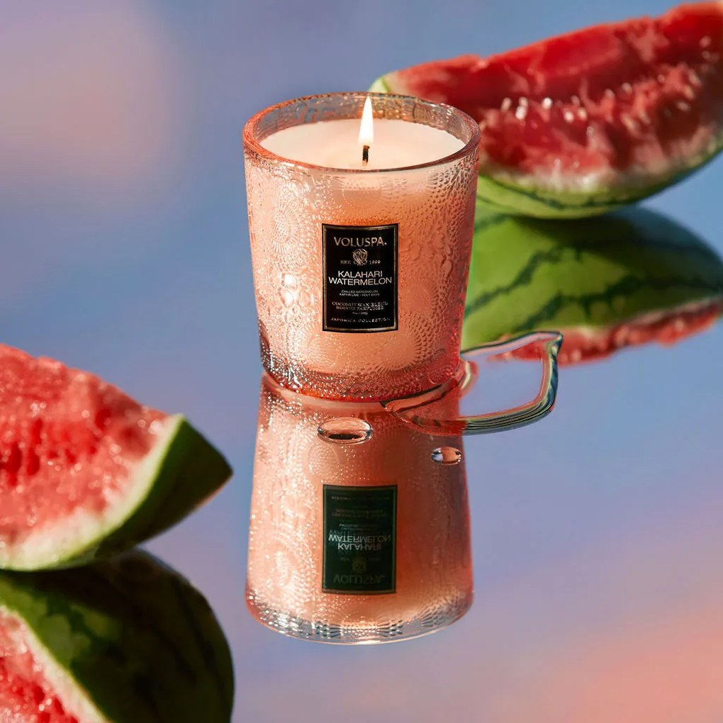 Voluspa – vonná svíčka Kalahari Watermelon (Vodní meloun), 255 g