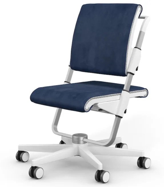 Dětská rostoucí židle Moll Scooter White Navy