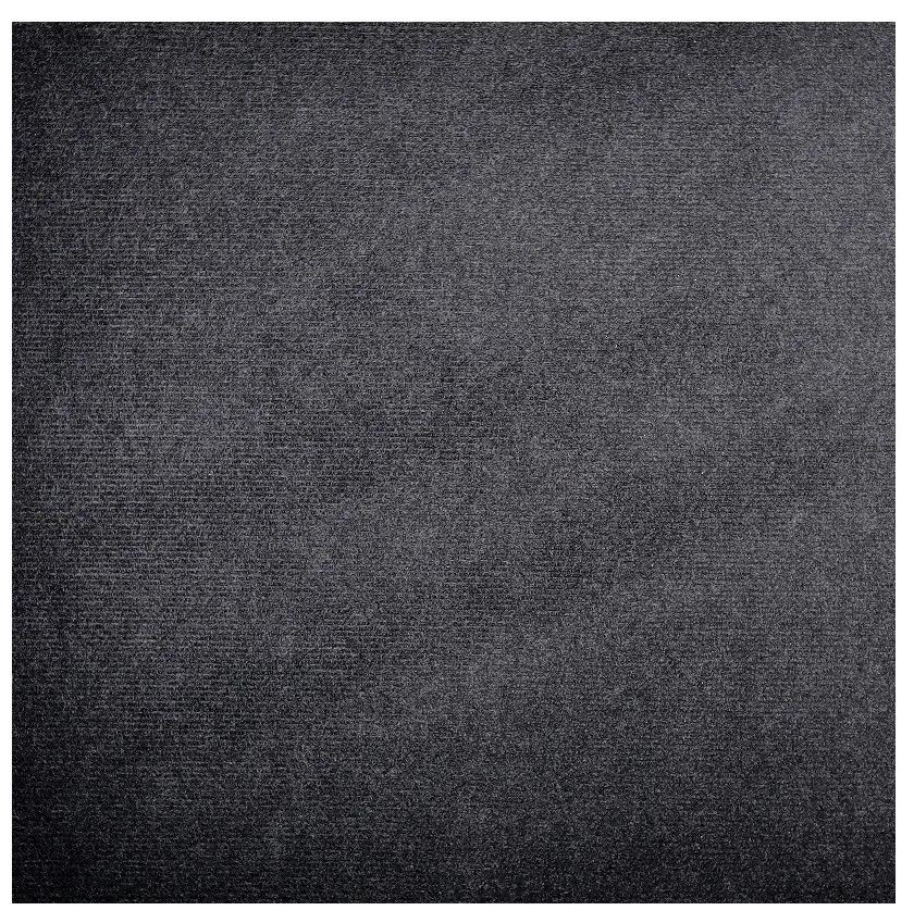 Vopi koberce Kusový koberec Quick step antracit čtverec - 120x120 cm