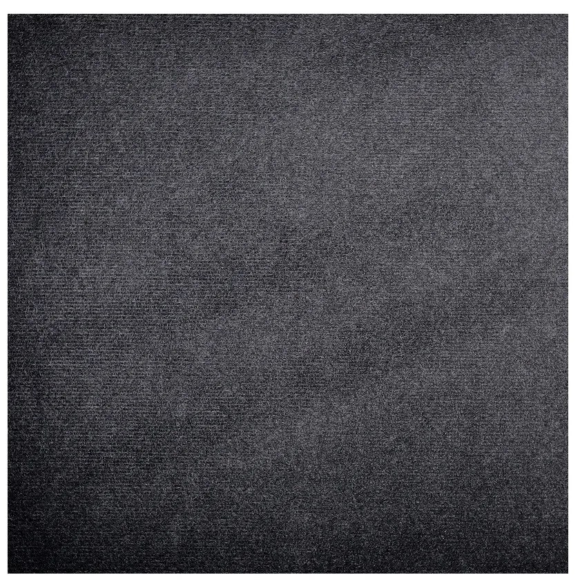 Vopi, Kusový koberec Quick step antracit čtverec, 80x80, šedá, chodba / předsíň