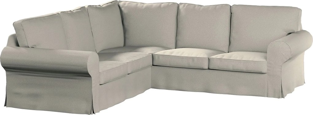 Potah na pohovku IKEA  Ektorp rohová barva béžová látka pletený vzor