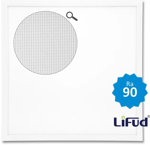 Ecolite LED-GPL44-45/UGR/RA/BI Bílý LED podhledový panel 600x600mm 45W lifud UGR RA90 denní bílá