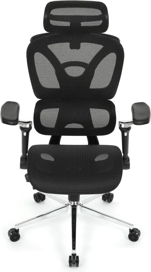 Kancelářská židle, synchronní mechanismus, černá síťovina, KA-B2361 BK – Barva (vyberte): černá (78 x 68) cm Šedá