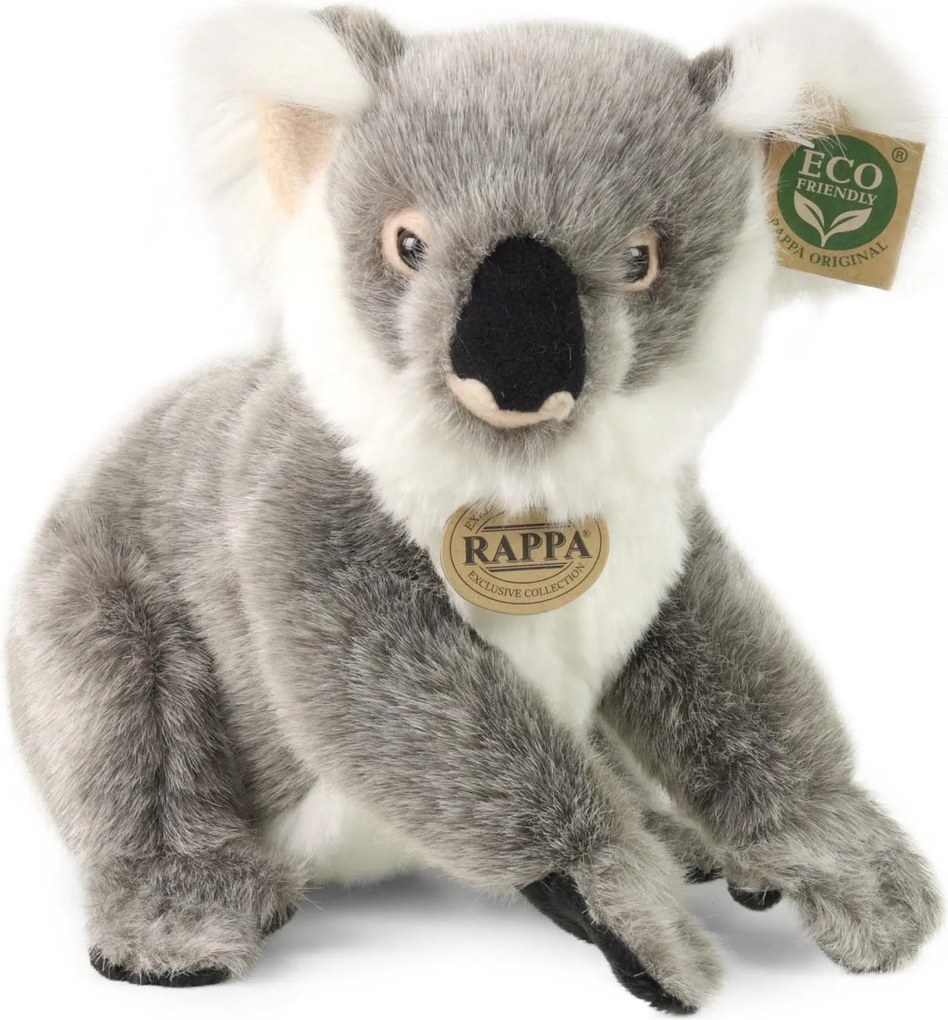 Plyšák rappa plyšový medvídek koala stojící 25 cm, eco-friendly