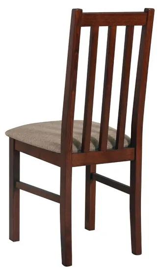 Jídelní židle Dalem X, Barva dřeva: ořech, Potah: Kronos 7