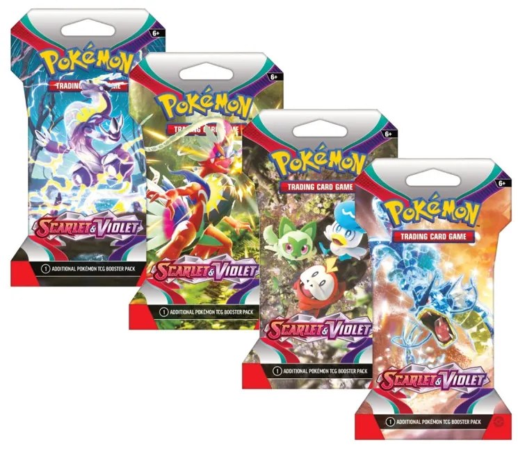 Pokémon Pokémon TCG: SV01 - Scarlet and Violet Sleeved Booster