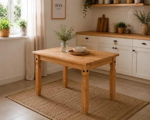 Jídelní stůl pro 2 - 4 osoby masiv borovice 118x79 CORONA 2 16116