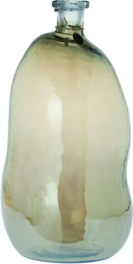 Váza Riverdale skleněná kouřová/hnědá ROYAL 50cm
