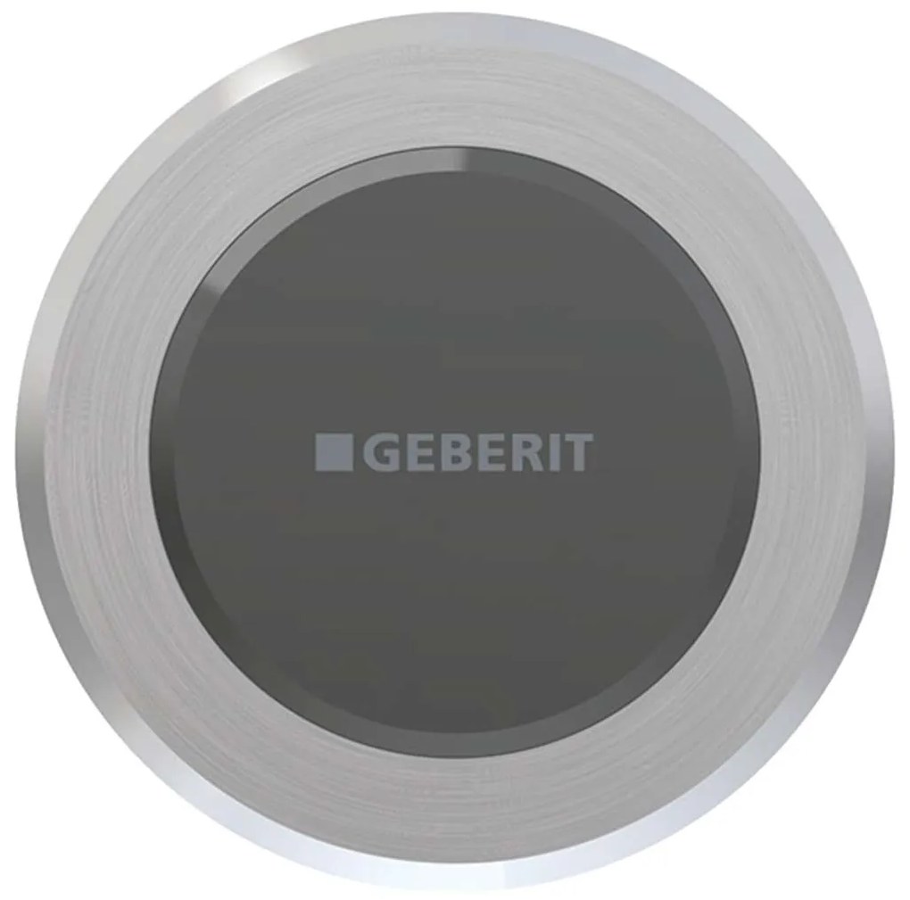 Geberit - Oddálené ovládání splachování typ 10, síťové napájení, kartáčovaná ocel 115.956.SN.6