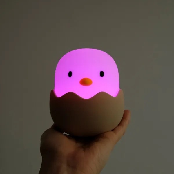 MegaLight - LED RGB Stmívatelná nabíjecí dětská dotyková lampa EGGY EGG LED/5V