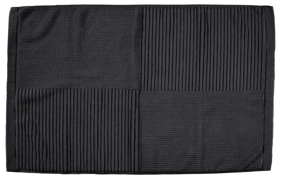 Černá koupelnová předložka 50x80 cm Classic – Zone