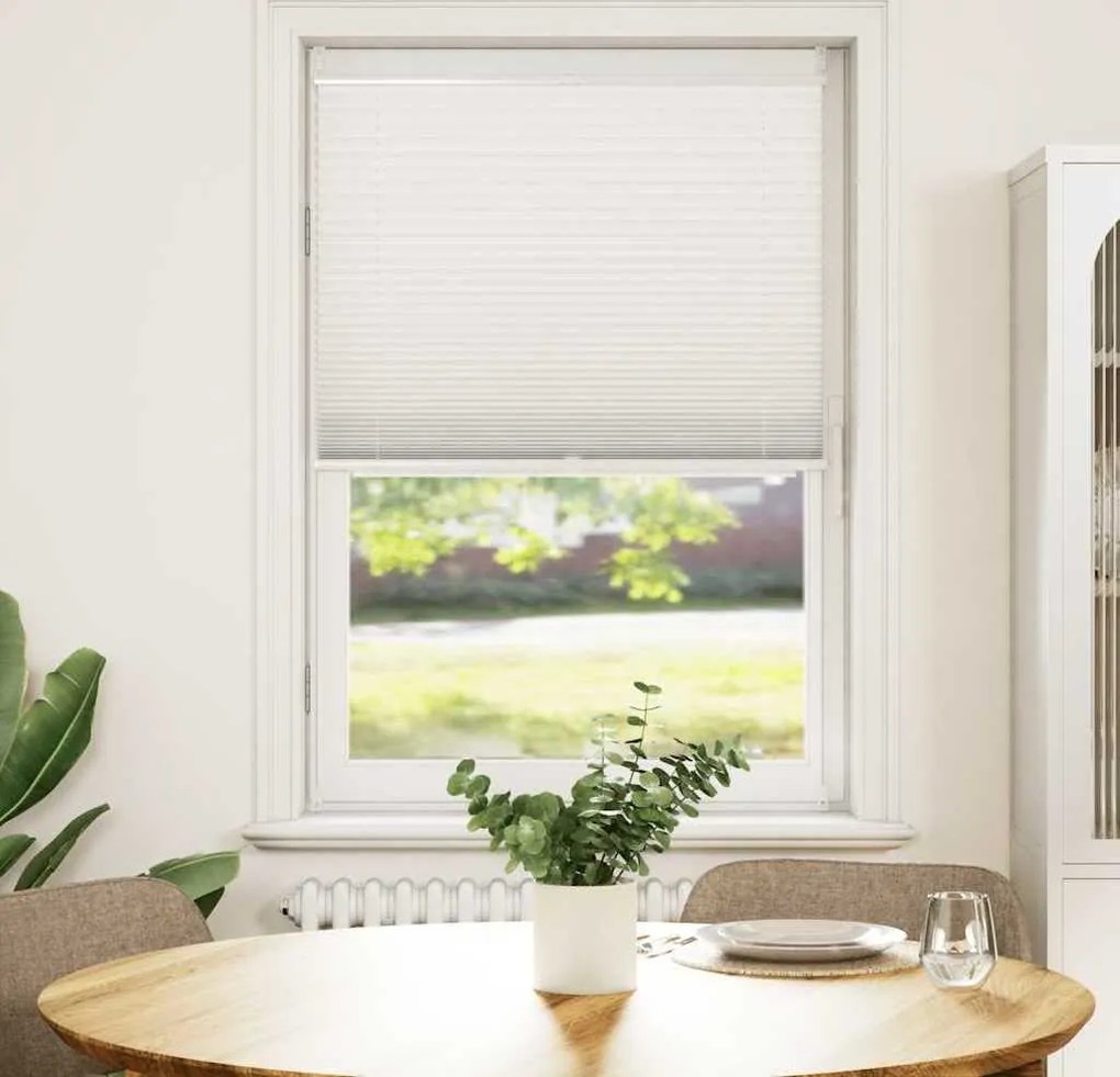 vidaXL Plisované žaluzie / rolety Plisse 70 x 125 cm - [240598] Barva: krémová