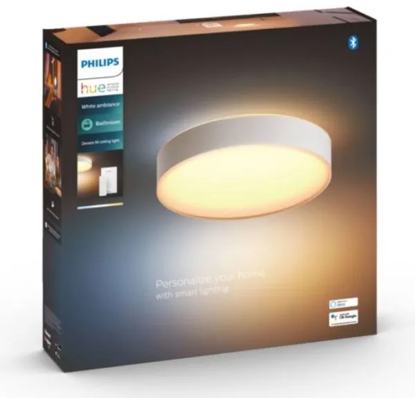 Philips - LED Stmívatelné koupelnové svítidlo Hue LED/19,2W/230V IP44 pr. 381+DO