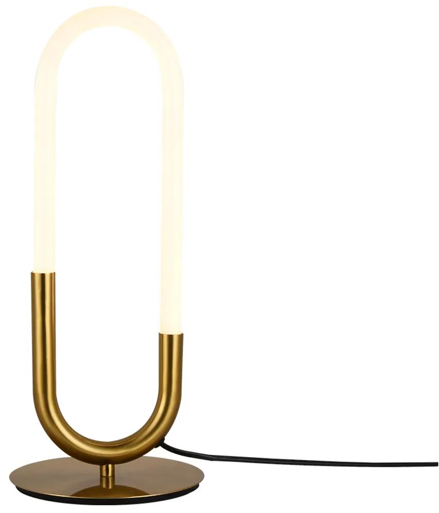 Smarter 01-3185 stolní LED lampa Latium, mosaz, 9W, 3000K, 44cm