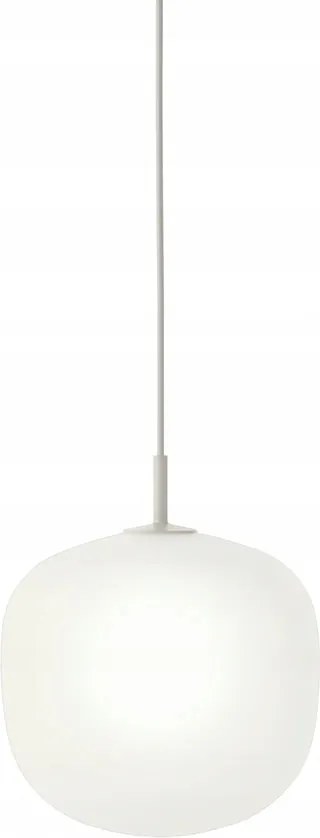 Muuto Rime Závěsná lampa 25 cm Šedá Stínidlo Opal