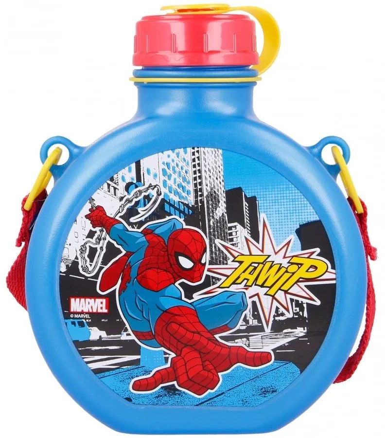 Dětská plastová čutora na pití Spiderman - MARVEL - 670 ml