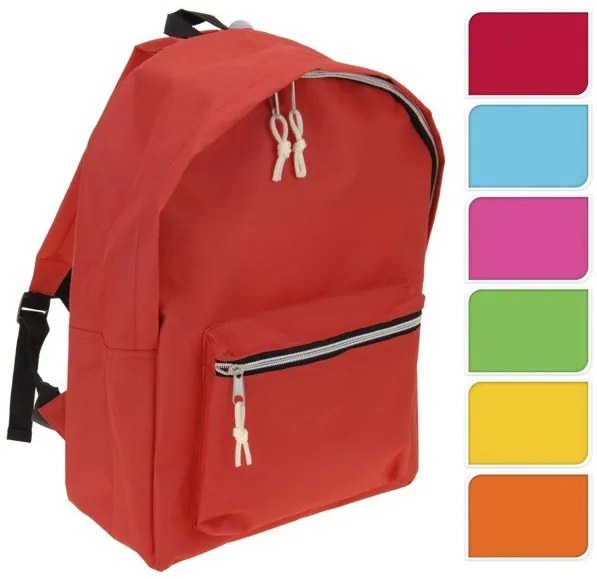 Školní batoh pro mládež SIMPLE-ONE, 13 l, 41x30x14 cm, 600D polyester, Emako