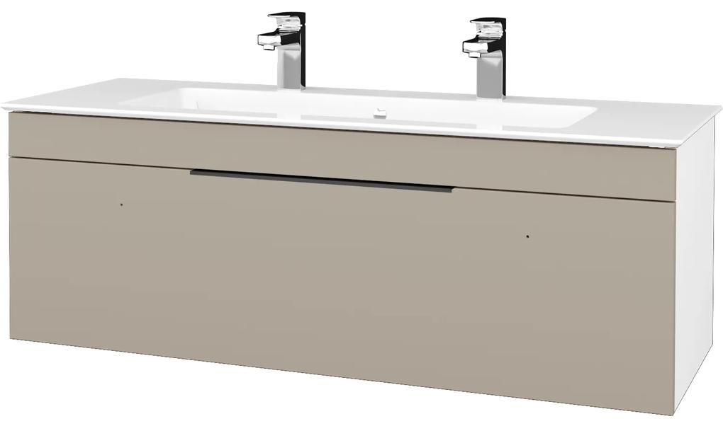 Dřevojas Koupelnová skříň ASTON SZZ 120 Varianta: D06 Ořech / Úchytka T02 / D06 Ořech