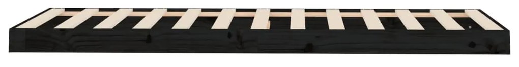 vidaXL Rám postele 75 x 190 cm Small Single masivní borové dřevo [823488] Barva: Bílá