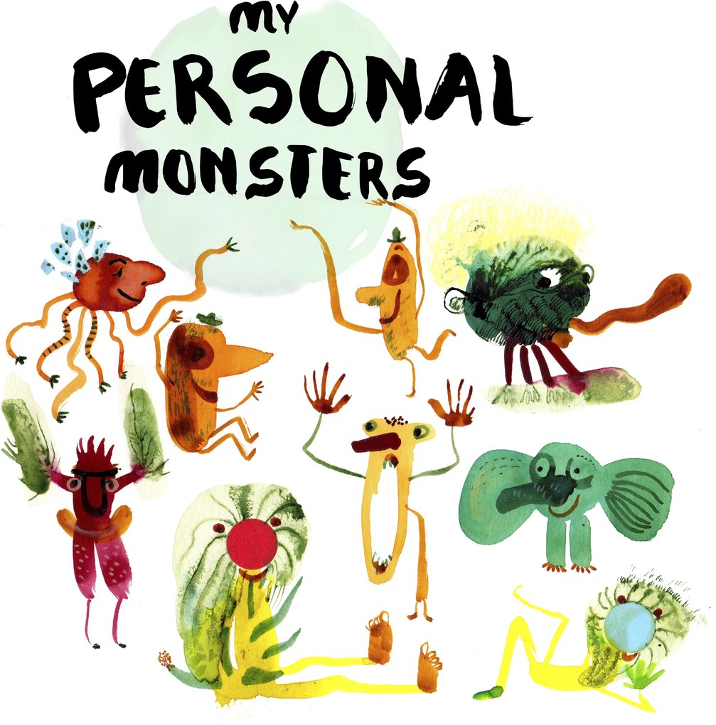 Petra Lemonnier | My personal monsters Rám: Černý, Velikost: 40 x 40 cm