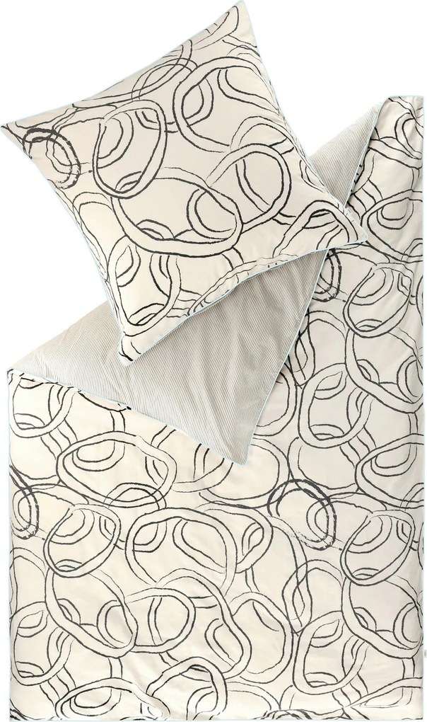 XXXLutz LICENČNÍ POVLEČENÍ, renforcé, krémová, šedá, béžová, 140/200 cm Esprit - Povlečení - 003021073302