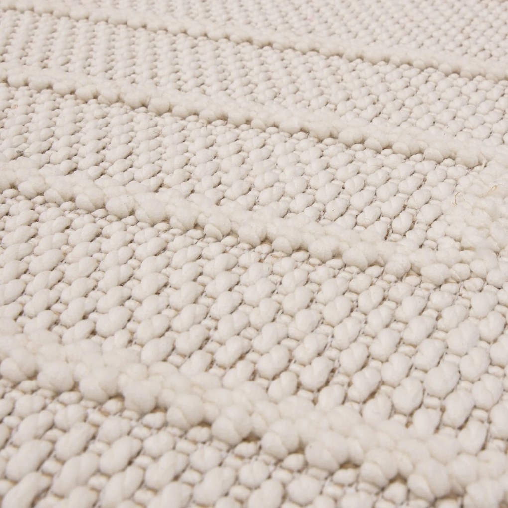Tribeca Design Kusový koberec Sides Track Ivory Rozměry: 120x170 cm