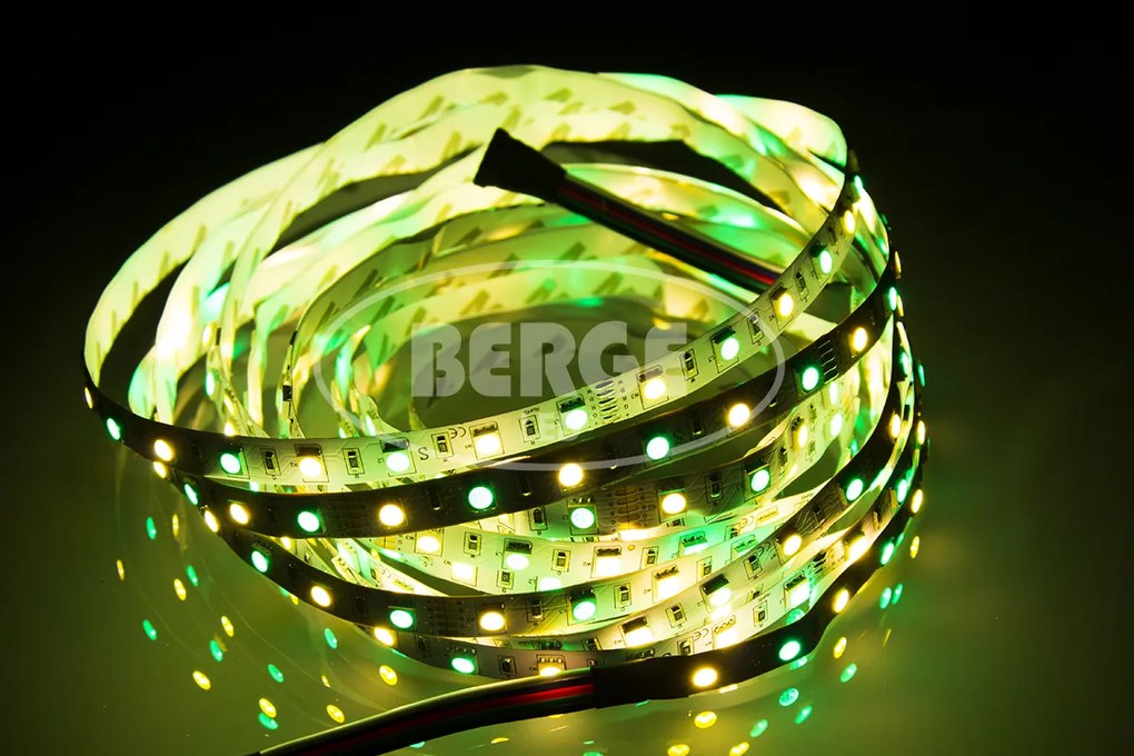 BERGE LED pásek - SMD 5050 - RGB+NW- 5m - 60 LED/m - 14,4 W/m - IP20