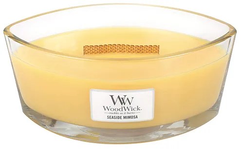 WoodWick - vonná svíčka Seaside Mimosa (Přímořský koktejl) 453g