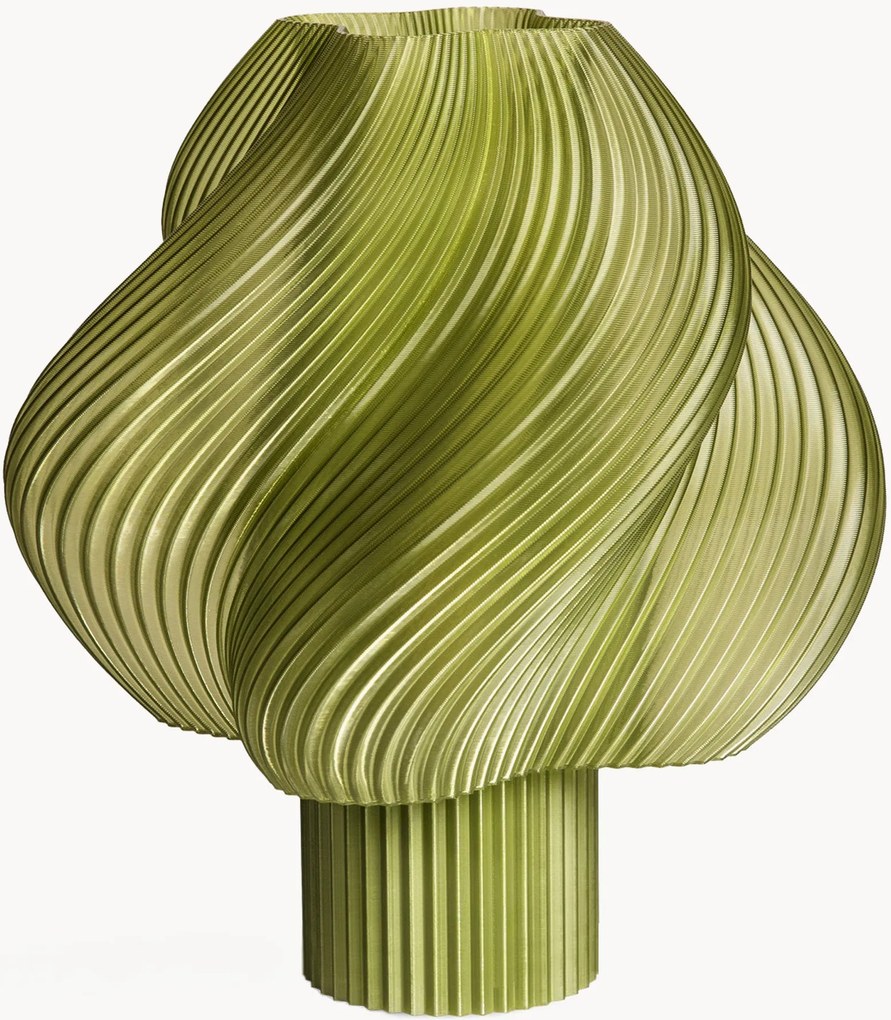 Malá přenosná stolní lampa Soft Serve, stmívatelná