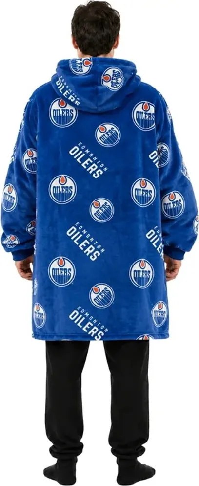 Mikinová televizní deka NHL Edmonton Oilers - vel. M