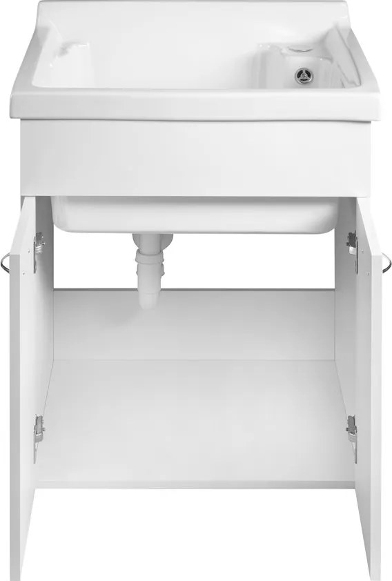Aqualine Aqualine, Skříňka pod výlevku 58x70x52, 8cm, bílá, 57037