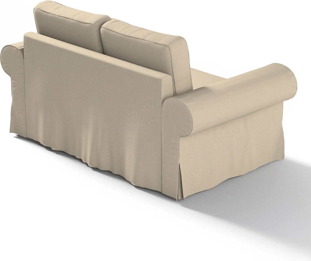 Potah na pohovku IKEA Backabro 2-místná, rozkládací barva béžová látka pletený vzor