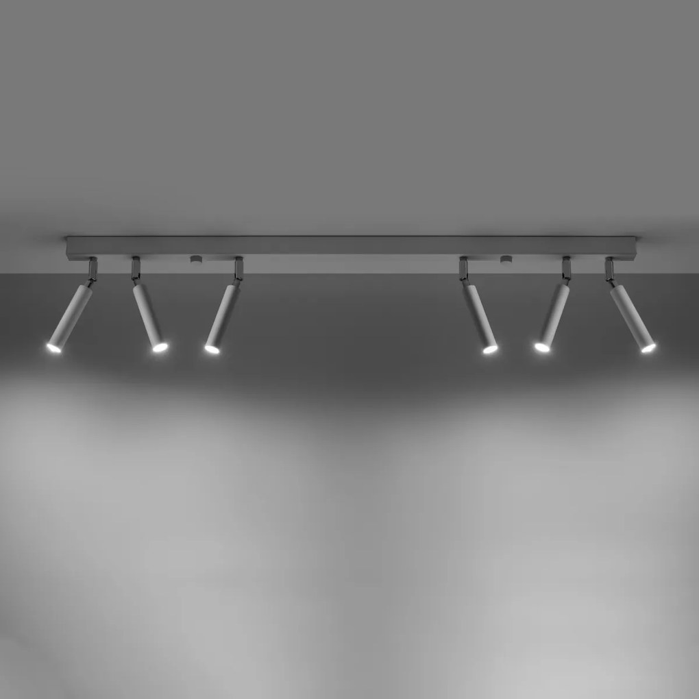 Sollux Lighting Stropní svítidlo EYETECH 6 bílé